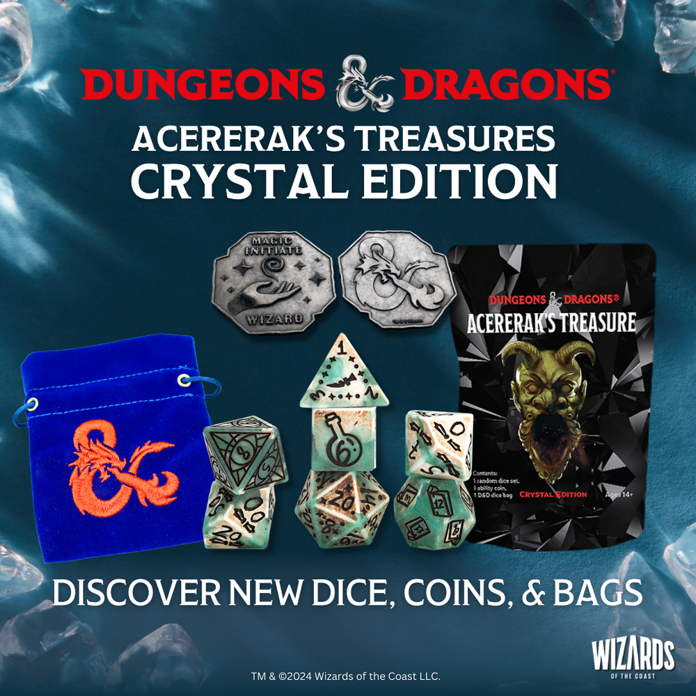 Discover the Latest in Acererak's Treasure: Crystal Edition – Sirius Dice