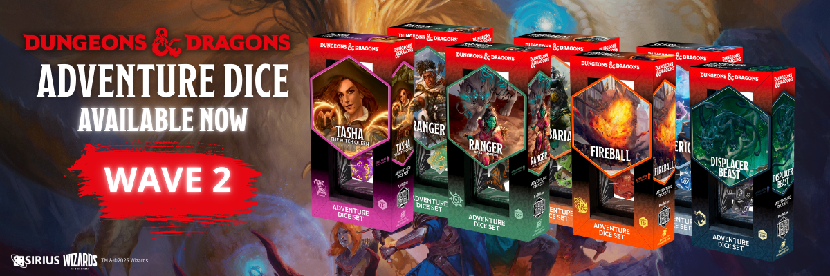Dungeons & Dragons - Adventure Dice: Wave 2 – Sirius Dice
