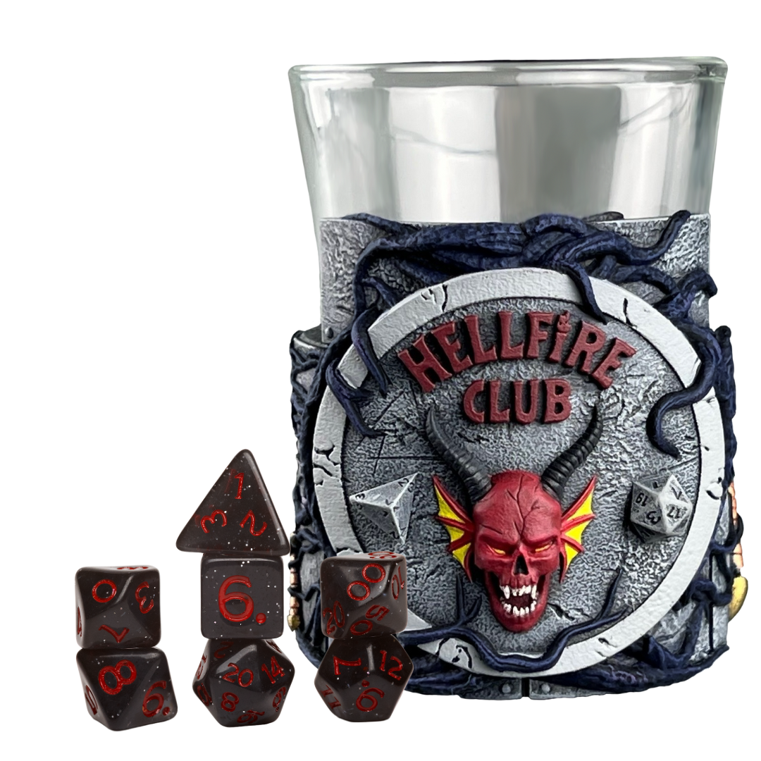 Stranger Things: Mini Dice Cup - Hellfire Club – Sirius Dice
