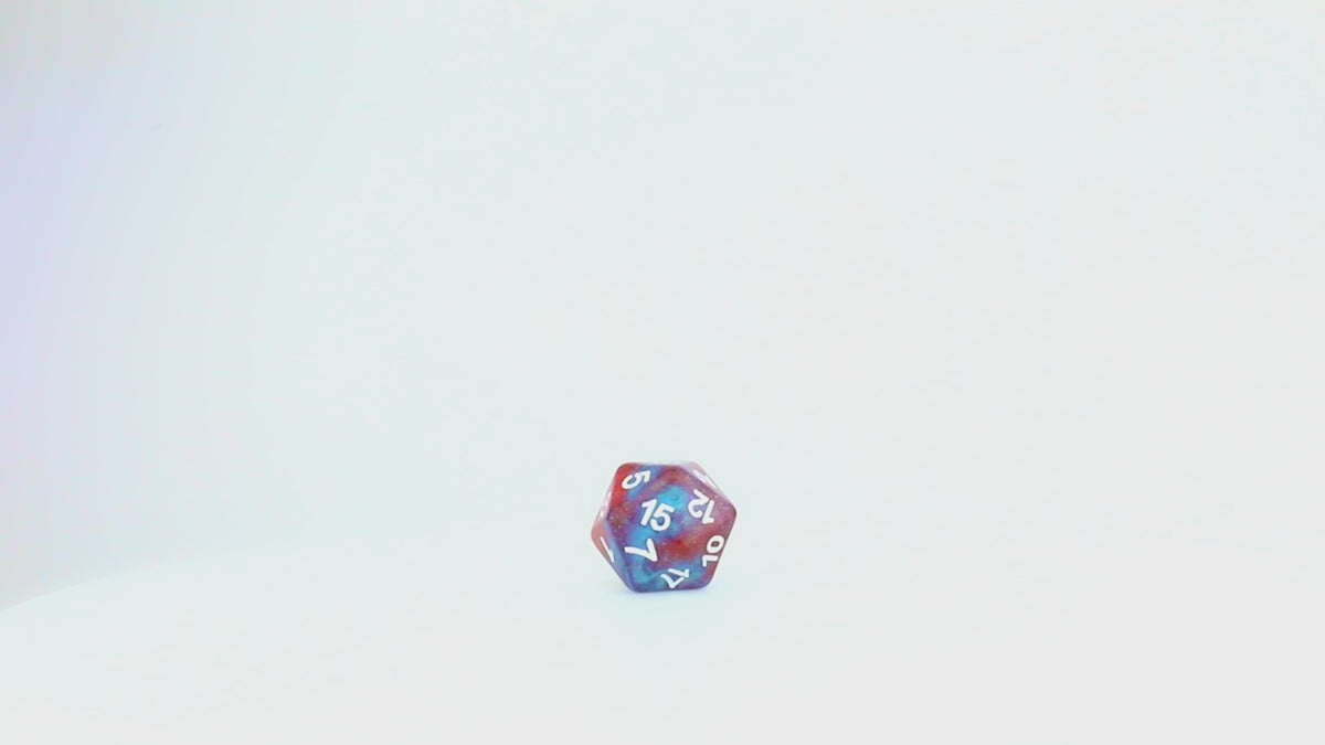 Red Blue and Purple Dice Set - Celestial | Sirius Dice